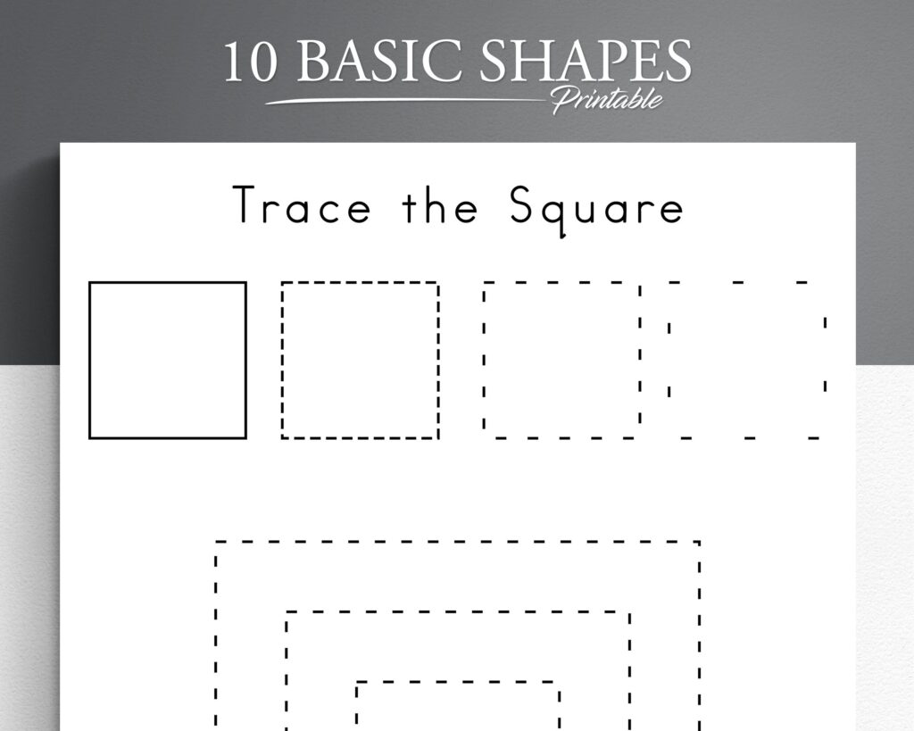 Shape Worksheet For Preschool - Printable For Parents